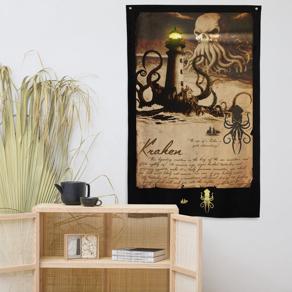 Kraken tapestry – Loft 817