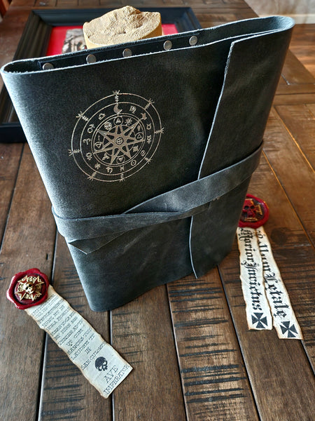 Myths Monsters and Cryptids book, VOLUME 2, Leather monster hunters jo ...